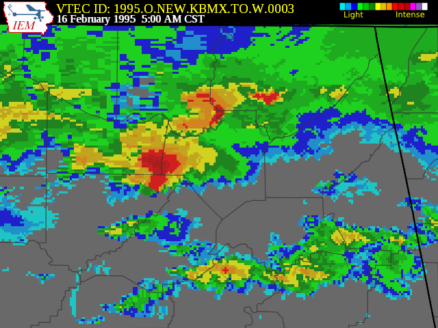 Joppa - Arab Tornado 2/16/95 | BamaWX